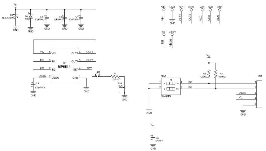 EV6614-N-00A Evaluation Board - MPS | Mouser